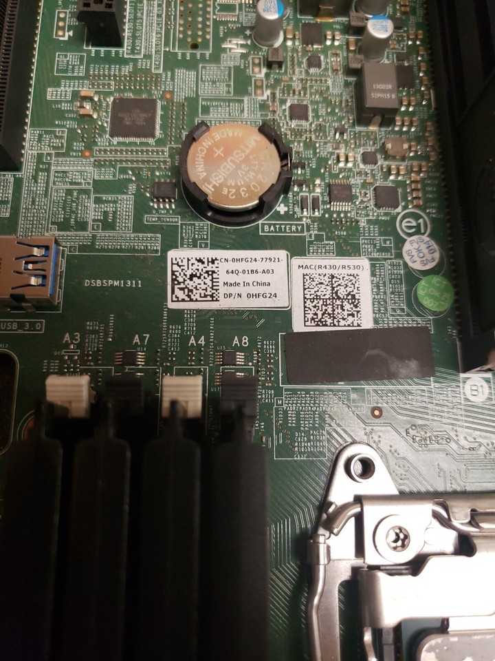 HFG24 Dell R430 R530 0HFG24 PowerEdge Server System Motherboard | eBay