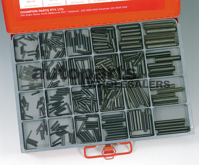 CHAMPION MASTER KIT METRIC ROLL PINS ASSORTMENT (360 Pieces) | eBay ...