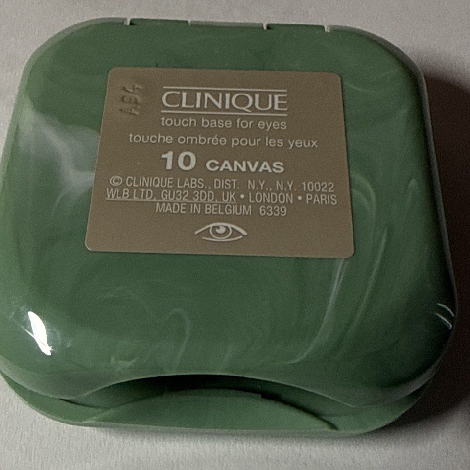 Clinique Touch Base for Eyes (10 CANVAS) Sealed/Full Size- .03 oz/1 g ...