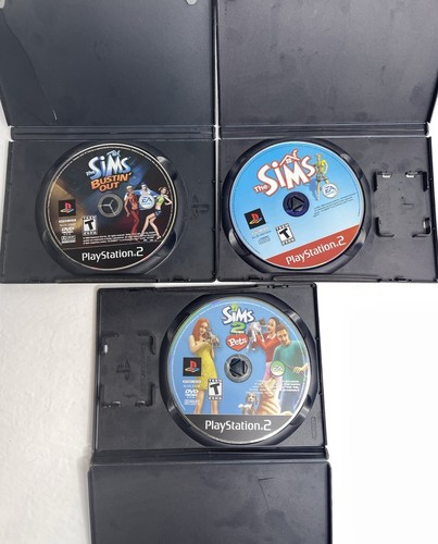 The Sims Lot Sony PlayStation 2 PS2 - Discs Only | eBay