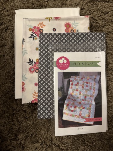 “Jelly & Toast” Quilt Pattern With Fabric Kit- Adorable Print By Blake ...