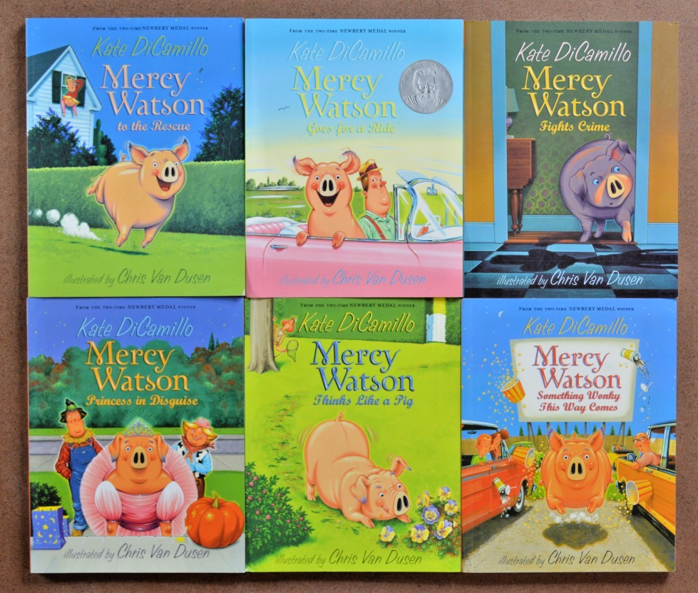 Complete Set 1-6 MERCY WATSON Early Reader Books Kate DiCamillo Chris ...