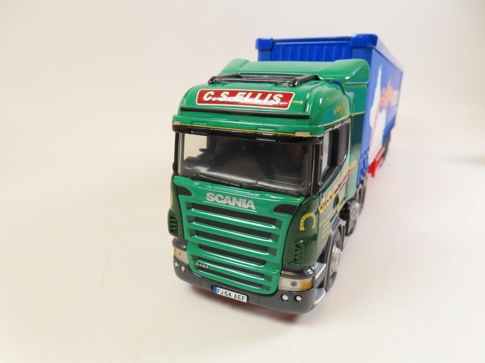 Corgi CC13709 Scania R Series Curtainside C S Ellis/Corgi, 1/50, MIB ...
