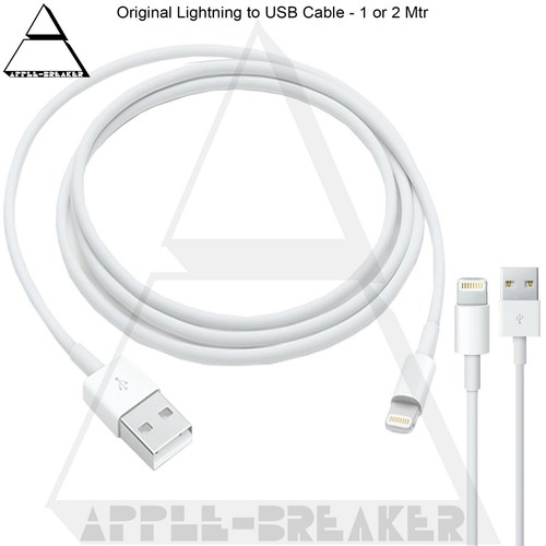 100% Original Genuine Charger USB Data Cable Apple Lead For all i ...
