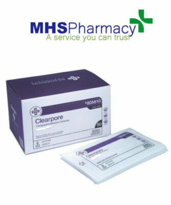 Clearpore Transparent Dressing Post Op First Aid 6cm x 7cm | eBay