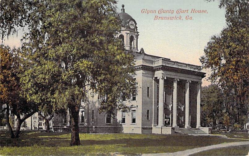 Glynn County Court House, Brunswick, Ga. | eBay