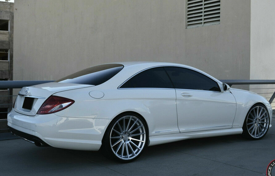 22x9 / 22x10.5 Silver RF15 Wheels Fits Mercedes S550 S600 S63 S65 CL550 ...