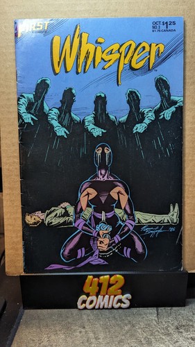 Whisper, Vol. 2 #3 First Comics 1987-Combine Ship | eBay