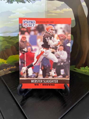 1990 Pro Set Webster Slaughter #477 Football Card | eBay