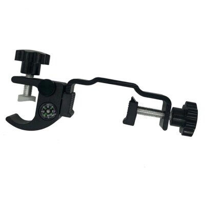 Pole Clamp with compass & Open Data Collector Cradle for GPS , TOTAL ...