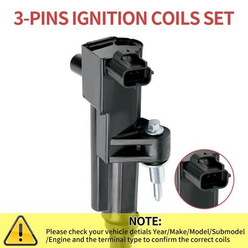 Set of 8 Ignition Coil For Chrysler Dodge Jeep 2008-2013 4.7L V8 ...