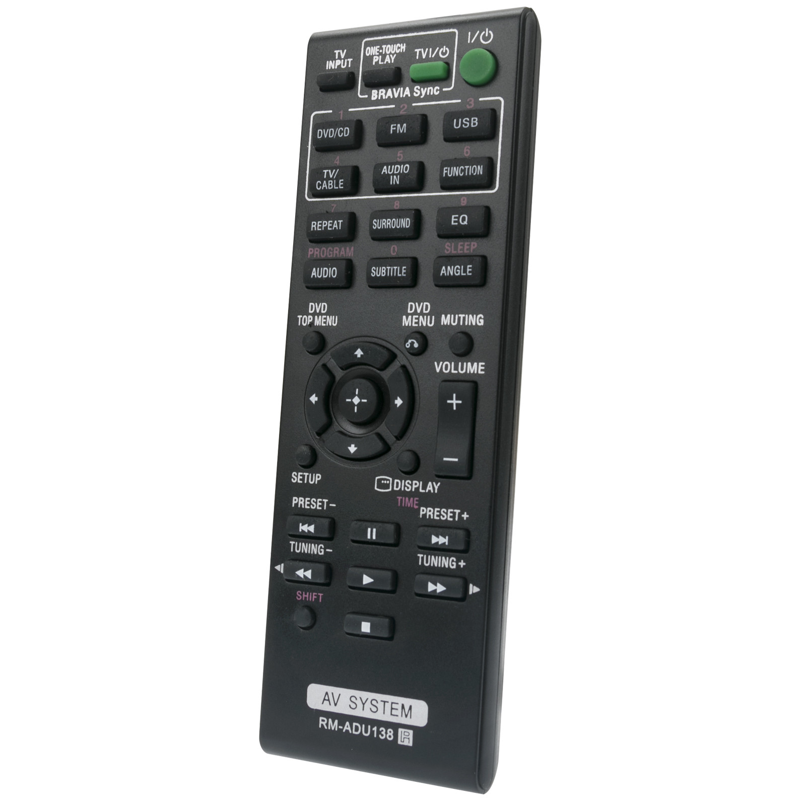 New RM-ADU138 Remote for Sony AV System HBD-TZ140 DAV-TZ140 HBD-TZ130 ...