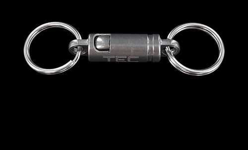 TEC Accessories Python-QR Mini Connector Clip Titanium Size 11 w/ Split Rings | eBay