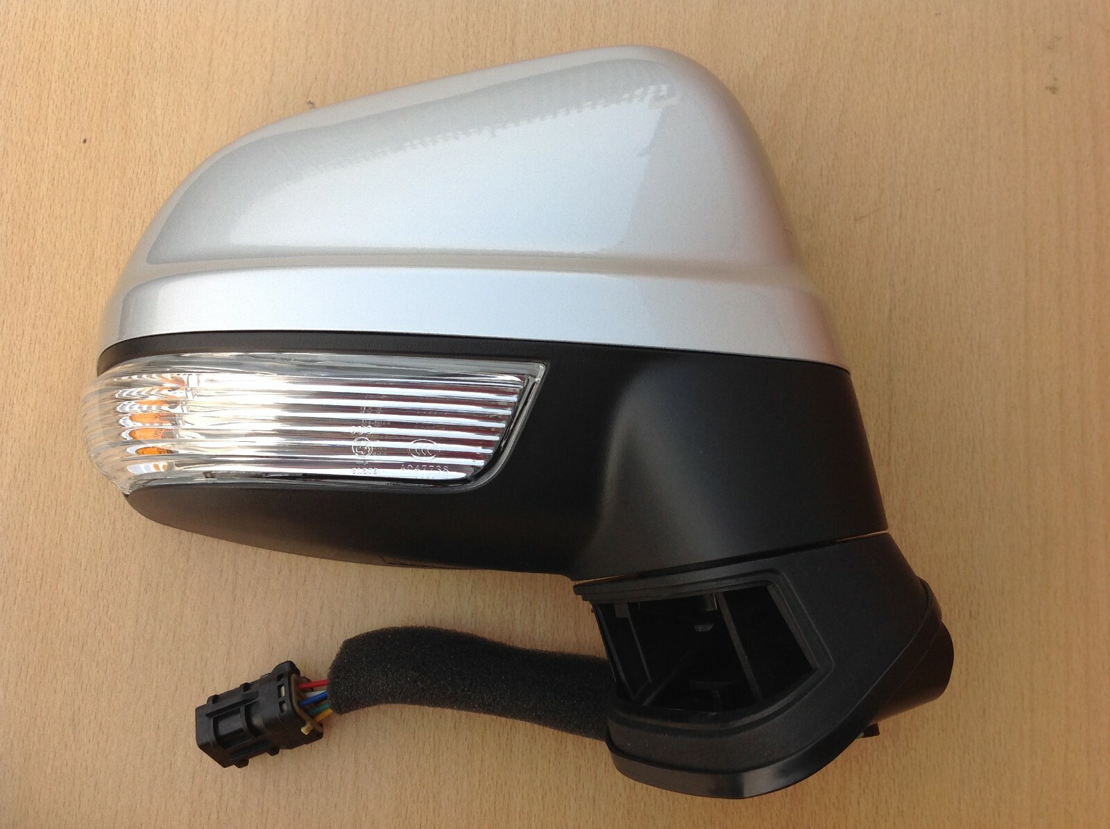Mg3 MG 3 Door Wing Mirror Silver O/s Drivers Right Side 2012 - 2018 for ...