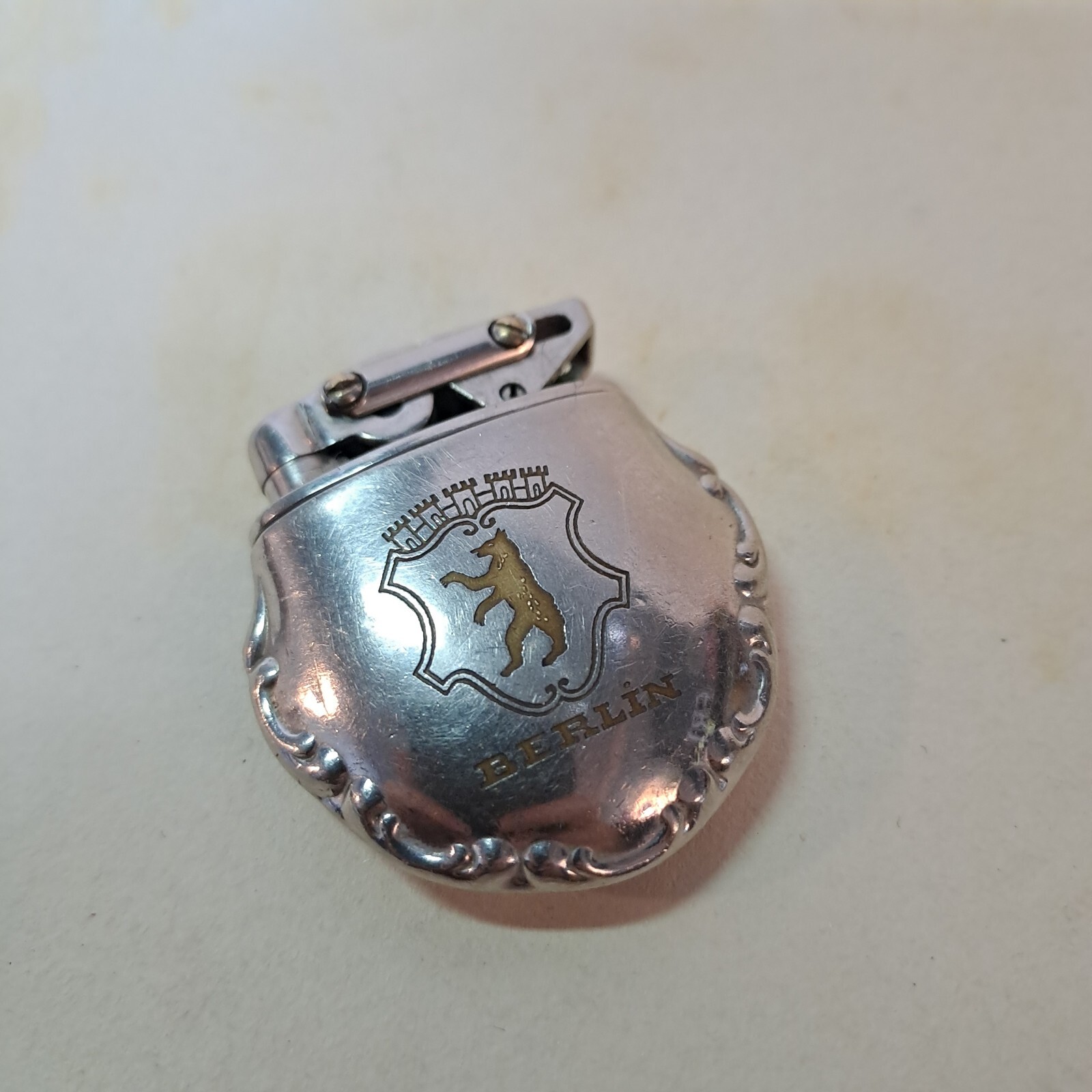 KW 663 (KARL WIEDEN) Semi-Automatic Lighter BERLIN advertising 1930's ...