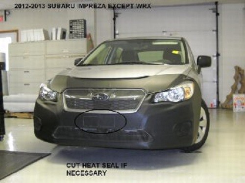 Lebra Front End Mask Bra Fits Subaru Impreza 2012-2016 12 13 14 15 16 ...