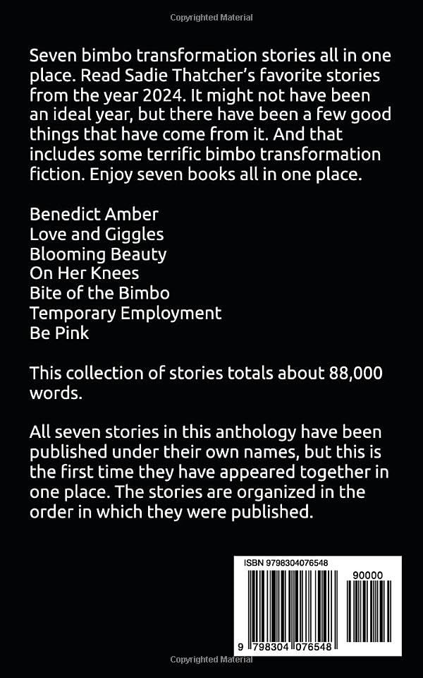 Sadie Thatcher Best Bimbos of 2024: A Bimbo Transformation Anthology ...