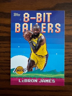 2025-26 Topps - 8-Bit Ballers LeBron James #8B-19 Los Angeles Lakers | eBay
