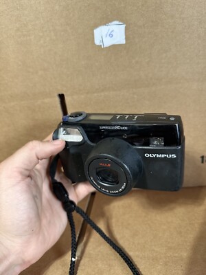 Olympus superzoom 80 wide 28-80mm film camera Black (UNTESTED) | eBay