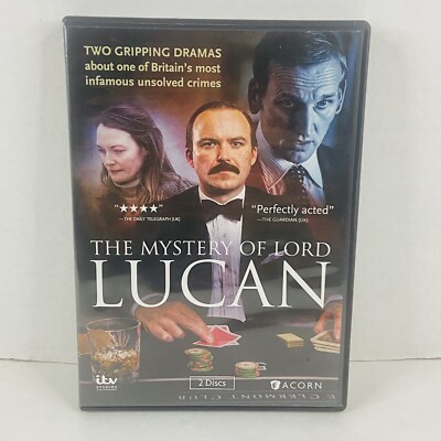 The Mystery of Lord Lucan DVD British Drama Lynsey Bazter Julian Wadham ...