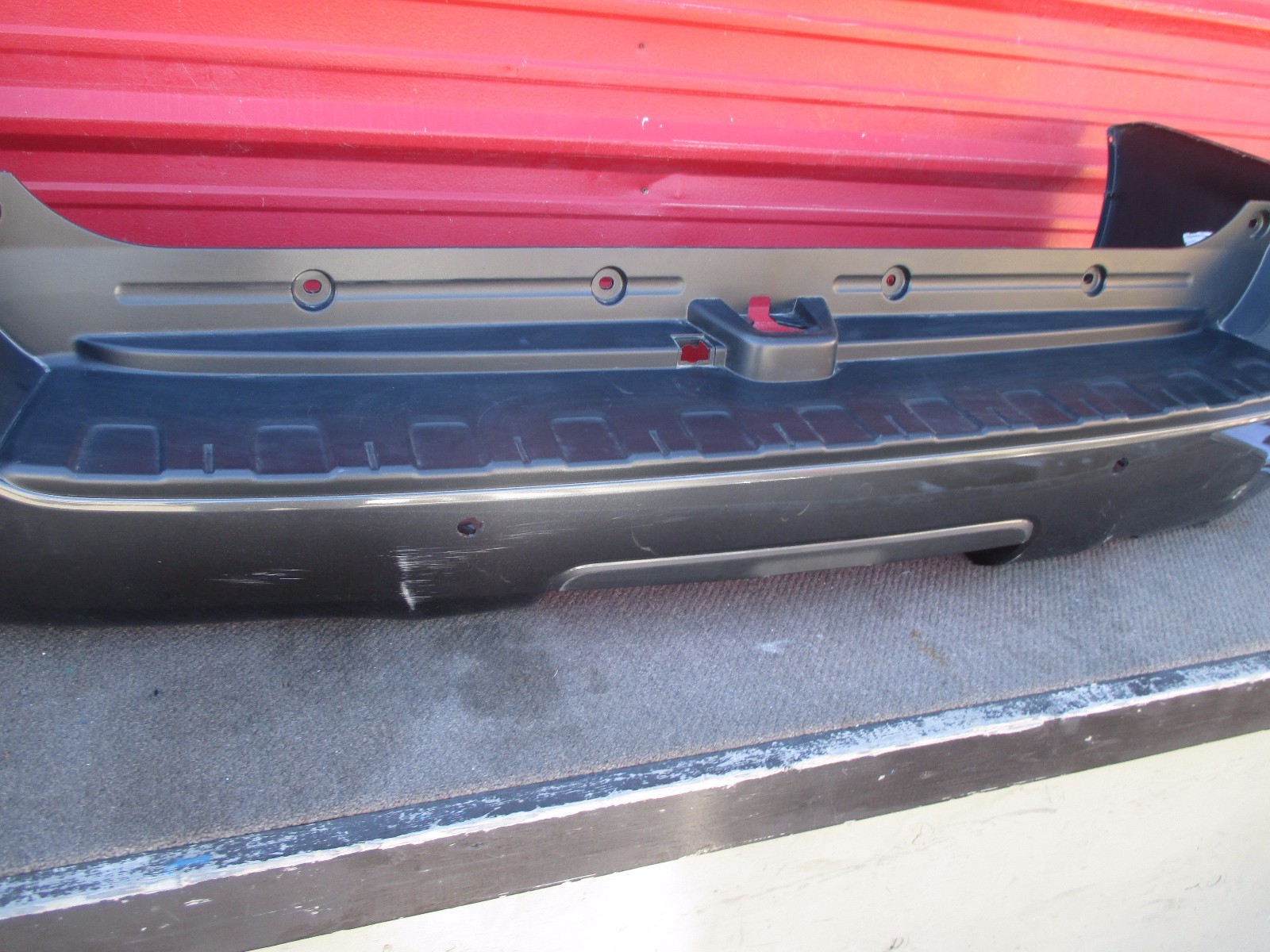 TOYOTA SEQUOIA REAR BUMPER COVER OEM 2008 2009 2010 2011 2012 2013 2014 ...