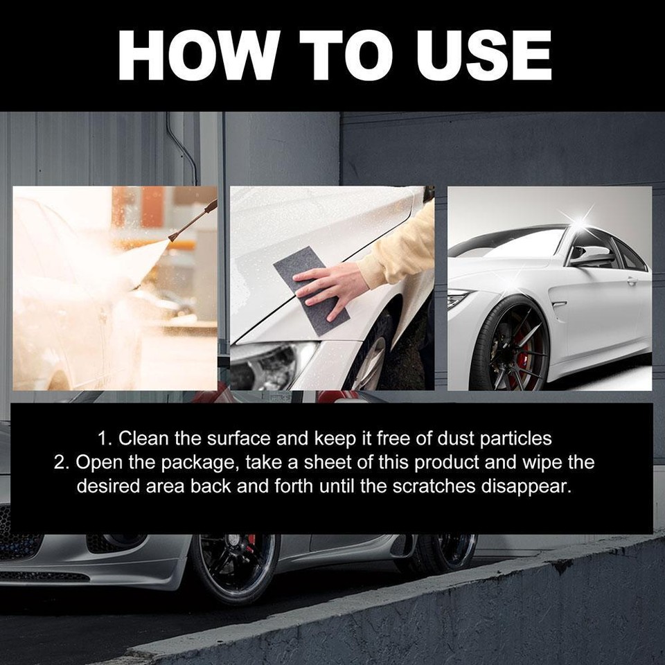 Nano Car Scratch Remover Repair Scratches Multifunction Nano Magic ...