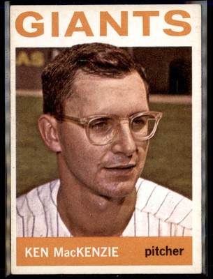 1964 Topps #297 Ken MacKenzie | eBay