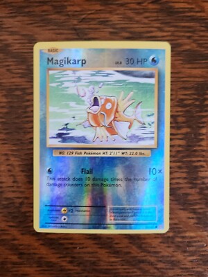 Pokémon TCG Magikarp XY Evolutions 33/108 Reverse Holo Common | eBay