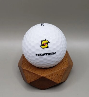 TECHTRON Logo Golf Ball TITLEIST Collectors Display Ball | eBay