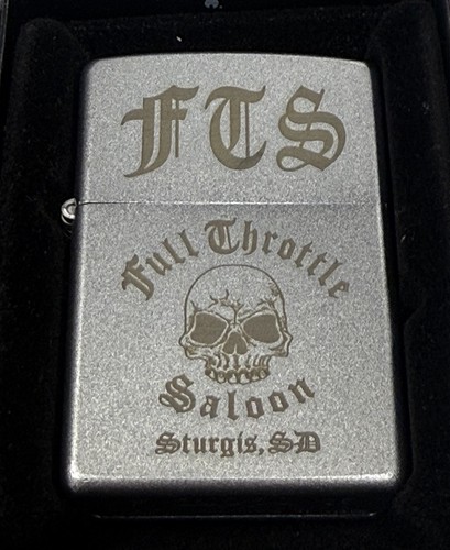 ZIPPPO 2005 FULL THROTTLE SALOON STURGIS S. DAKOTA LIGHTER SEALED IN ...
