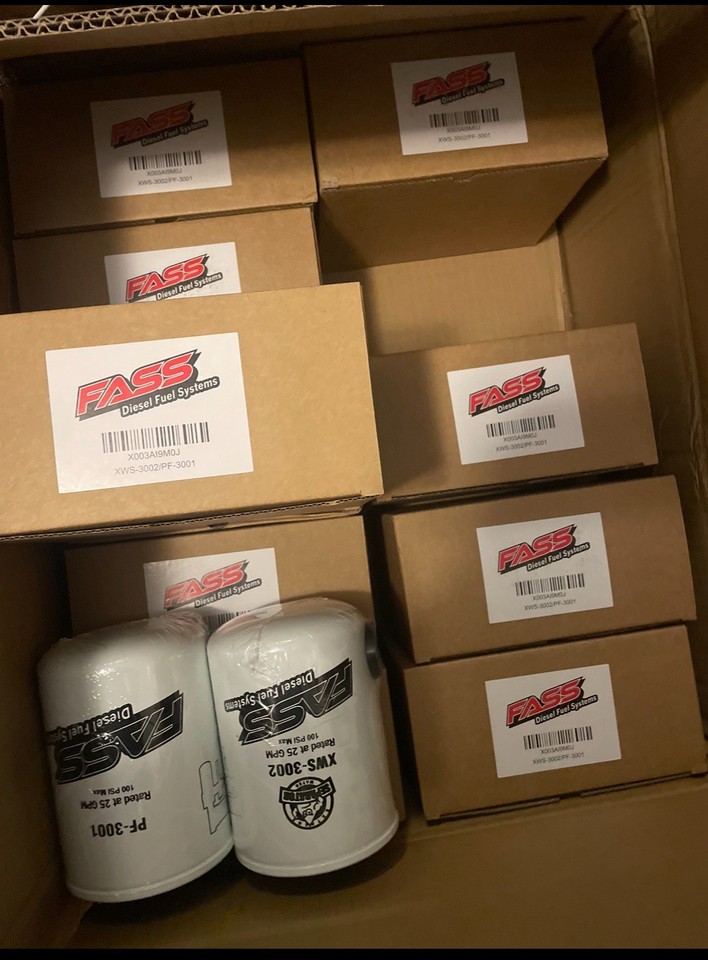 FASS Fuel Filter Combo – XWS-3002 & PF-3001 | eBay