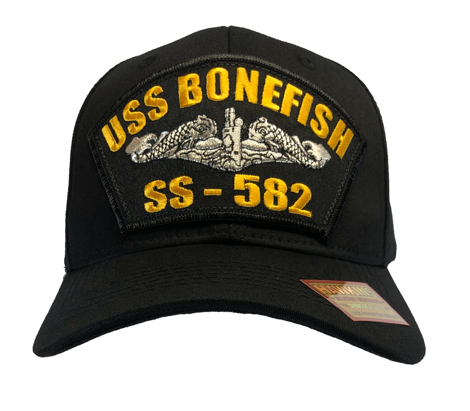 USS Bonefish SS 582 Hat (CLASSIC PATCH DESIGN) | eBay