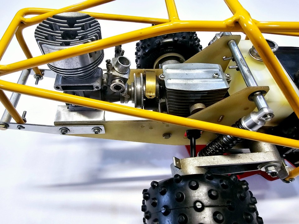 Thunder Tiger Challenger 1983 Nitro buggy engine kyosho rowdy landjump ...