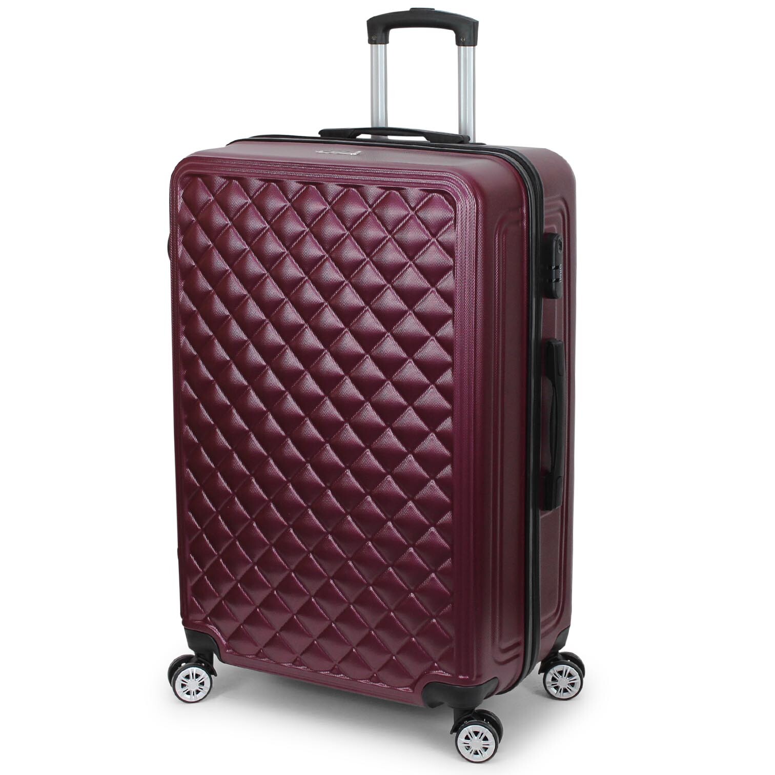 Valigia Piccola Media Grande Set 3 Valigie Trolley ORMI Tris Rigido Beauty nero | eBay