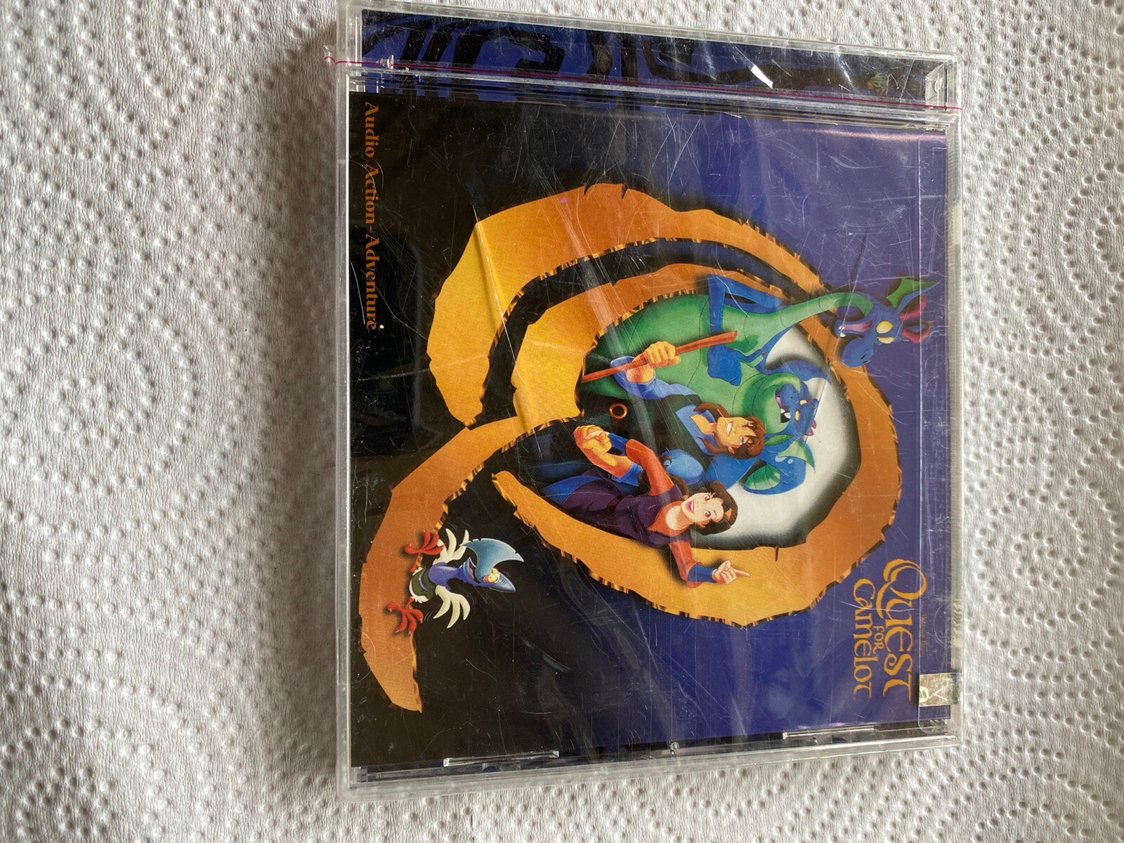 Quest for Camelot [Read-Along] by Audio Action Adventure (CD, Apr-1998 ...