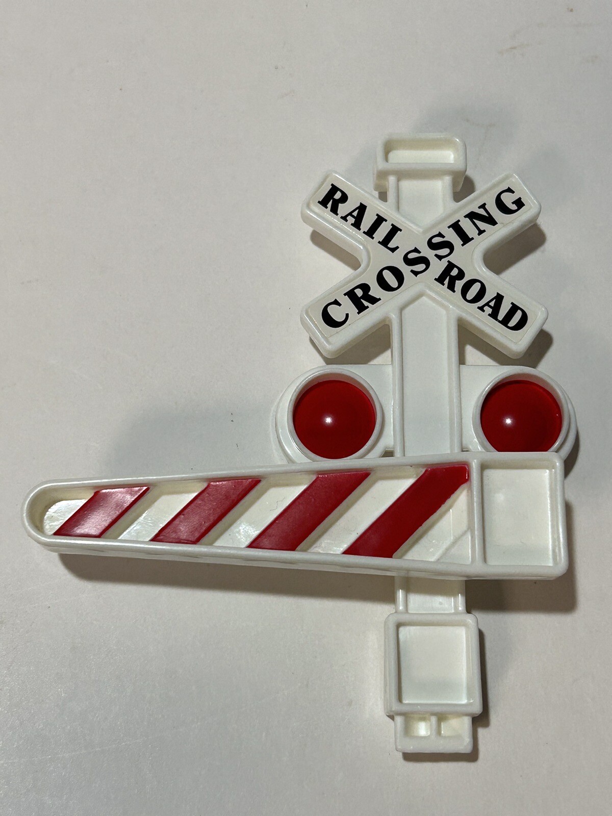 Fisher Price 1999 Toots The Train Replacement RAILROAD CROSSING SIGN ...