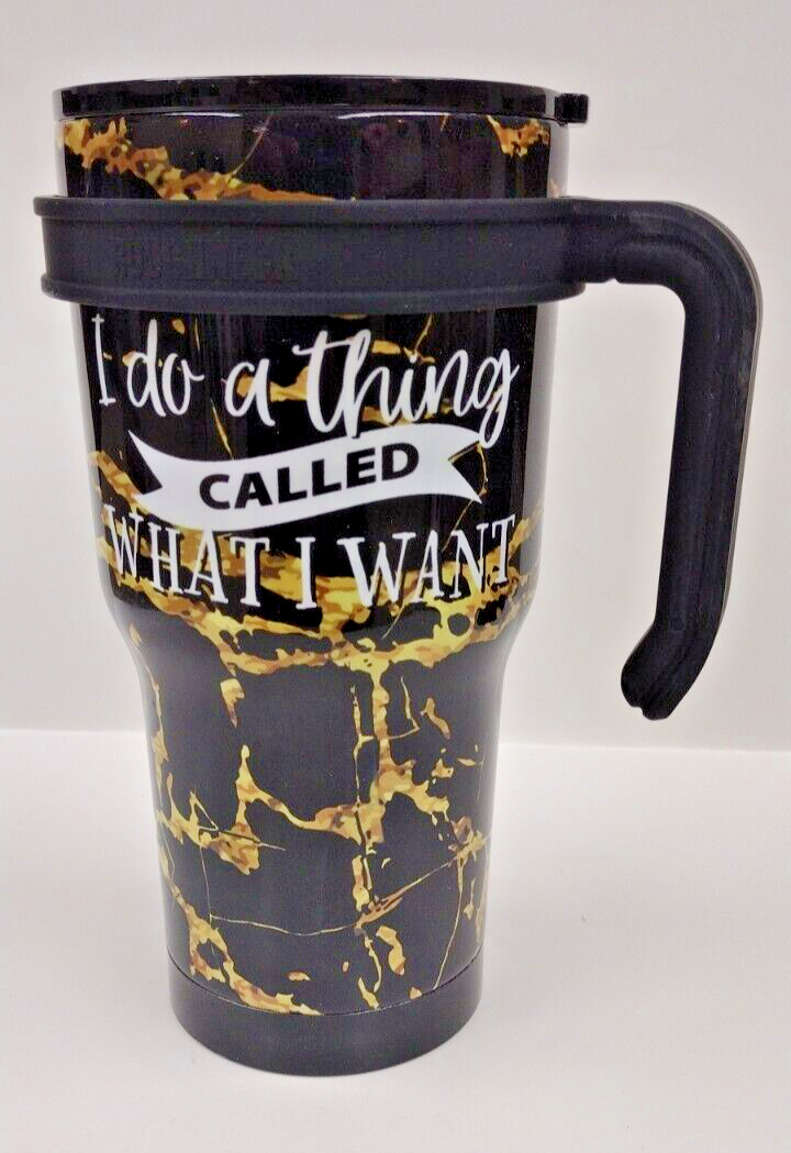 Roughneck 30 Oz. Custom Mug With Removable Handle "I do a thing called ...