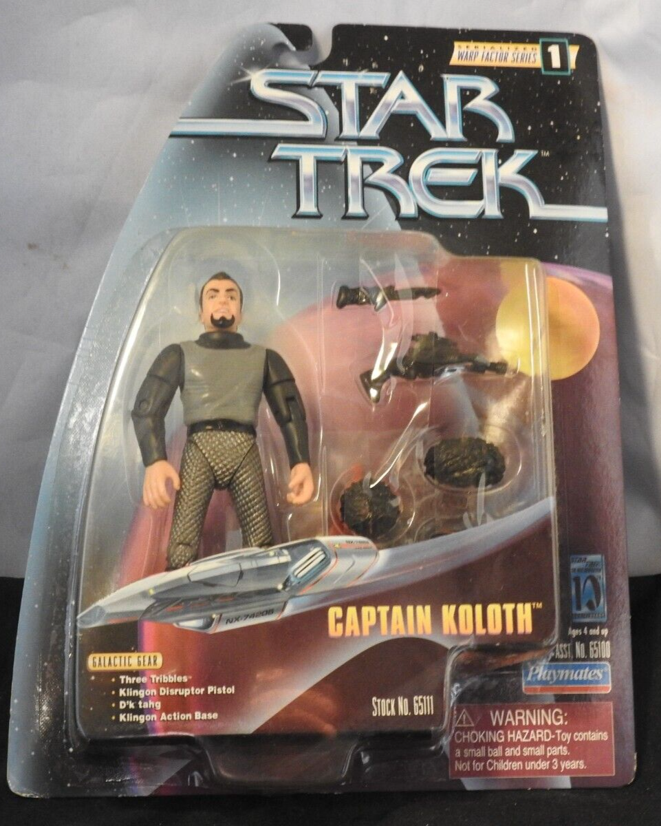 playmates Star Trek Figure Captain Koloth, Deep Space Nine new in ...