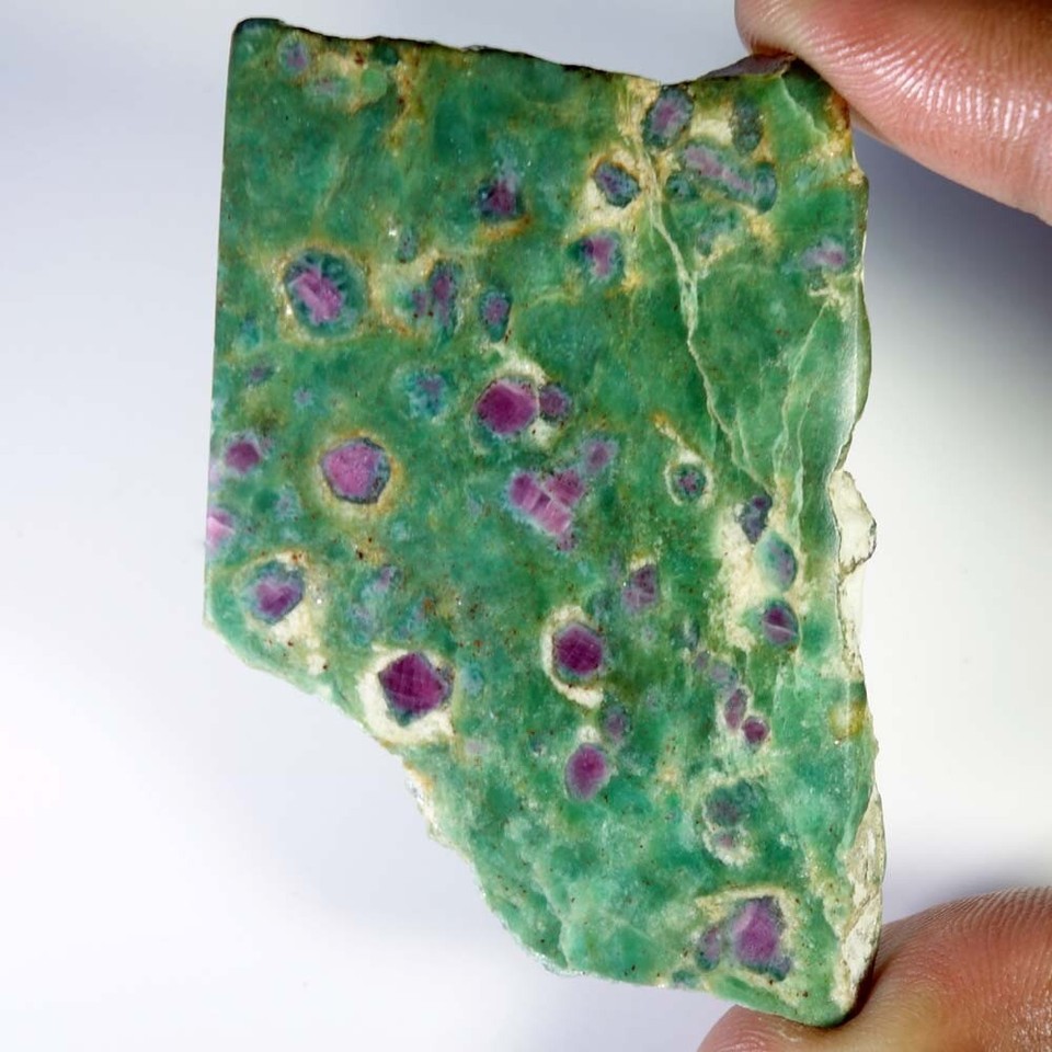 Ruby Fuchsite Natural Rock Slab Polished Rough Specimen For Cabbing ...