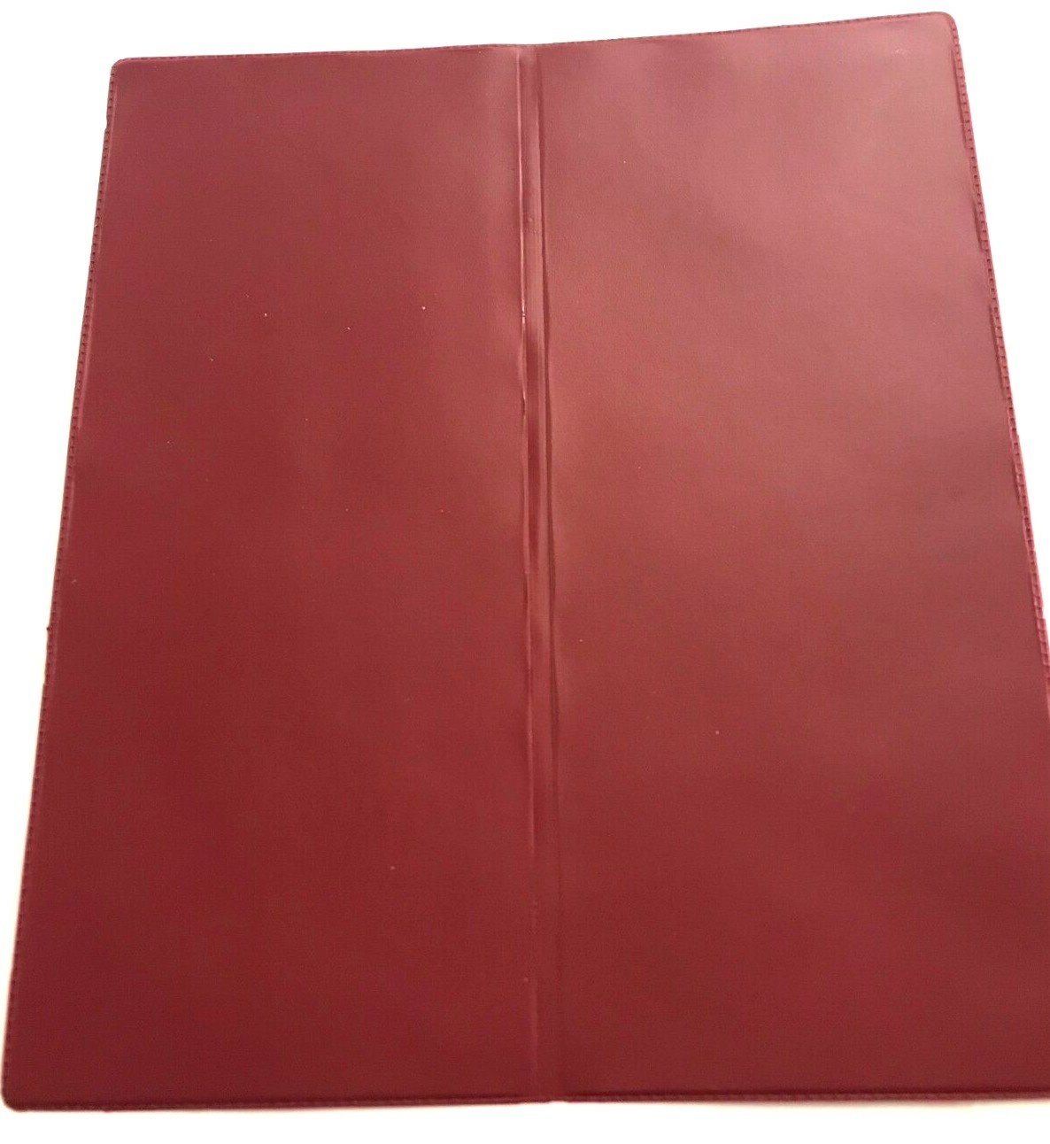 DOUBLE FOLDING LOTTERY TICKET HOLDER/WALLET LEATHER LOOK AND PLAIN ...