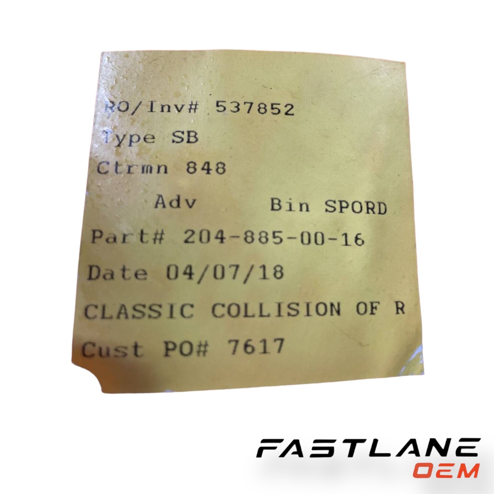 2007-2020 MERCEDES C-Class S204 W204 Front Reinforcement NEW OEM ...