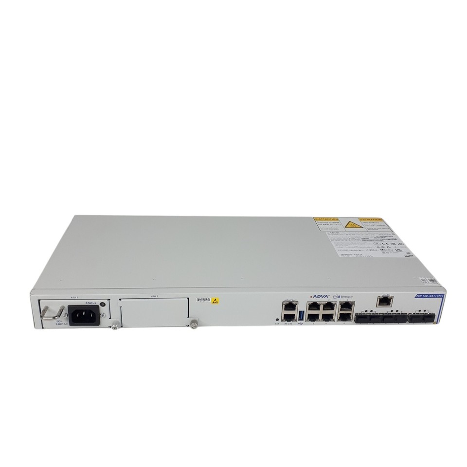 Adva FSP 150-GE114Pro 1078904720-01 Etherjack Carrier Device W/Power ...