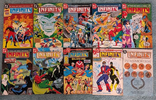 Infinity Inc. #1 Comic Lot 1980s DC Comics Copper Age 80s Justice ...