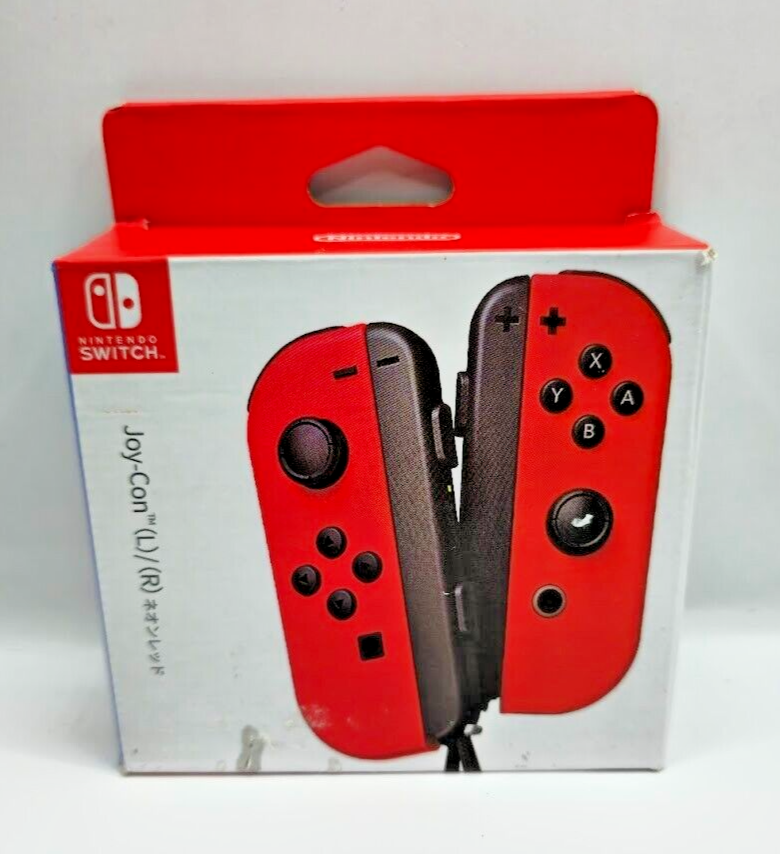 Nintendo Switch Joy-Con (L/R) - Red for sale online | eBay