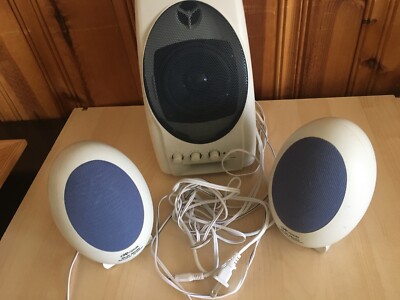 Rock-600 Multimedia Computer Speaker System W/ Powered Subwoofer | eBay