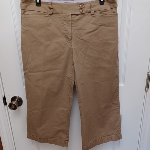 WOMEN'S GEORGE TAN KHAKI DRESS CAPRIS SIZE 10 | eBay