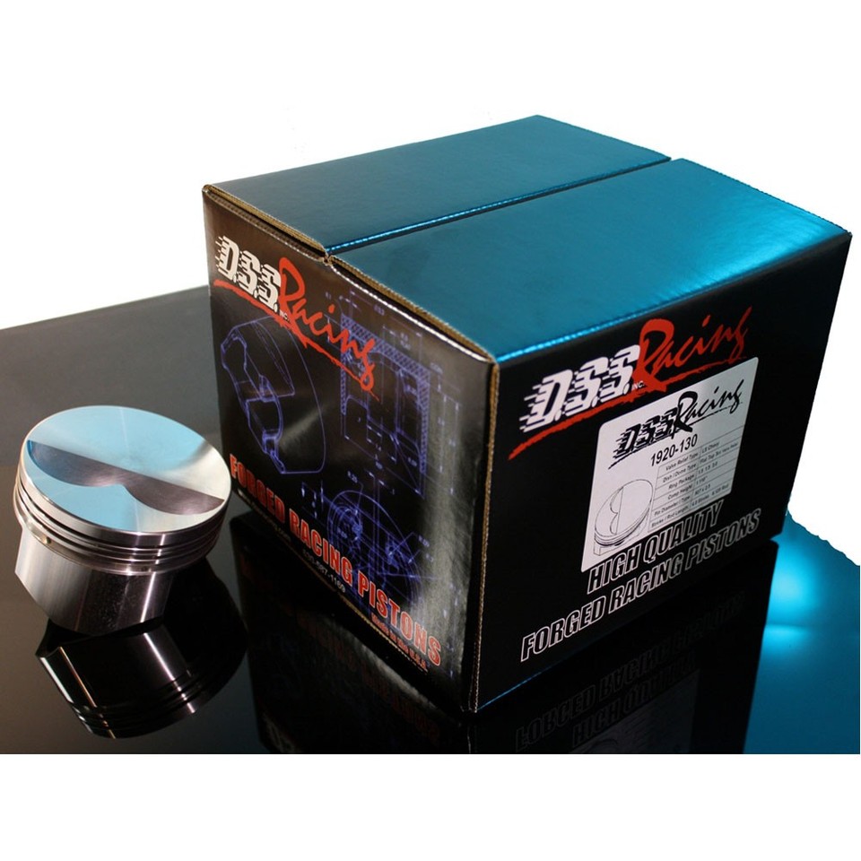 DSS Piston Set 1-2922-4000; 4.000" Bore 6cc Dome for Chevy LS2 Stroker ...