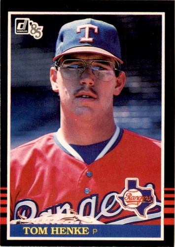 1985 Donruss Tom Henke 100 Baseball Cards #403 | eBay