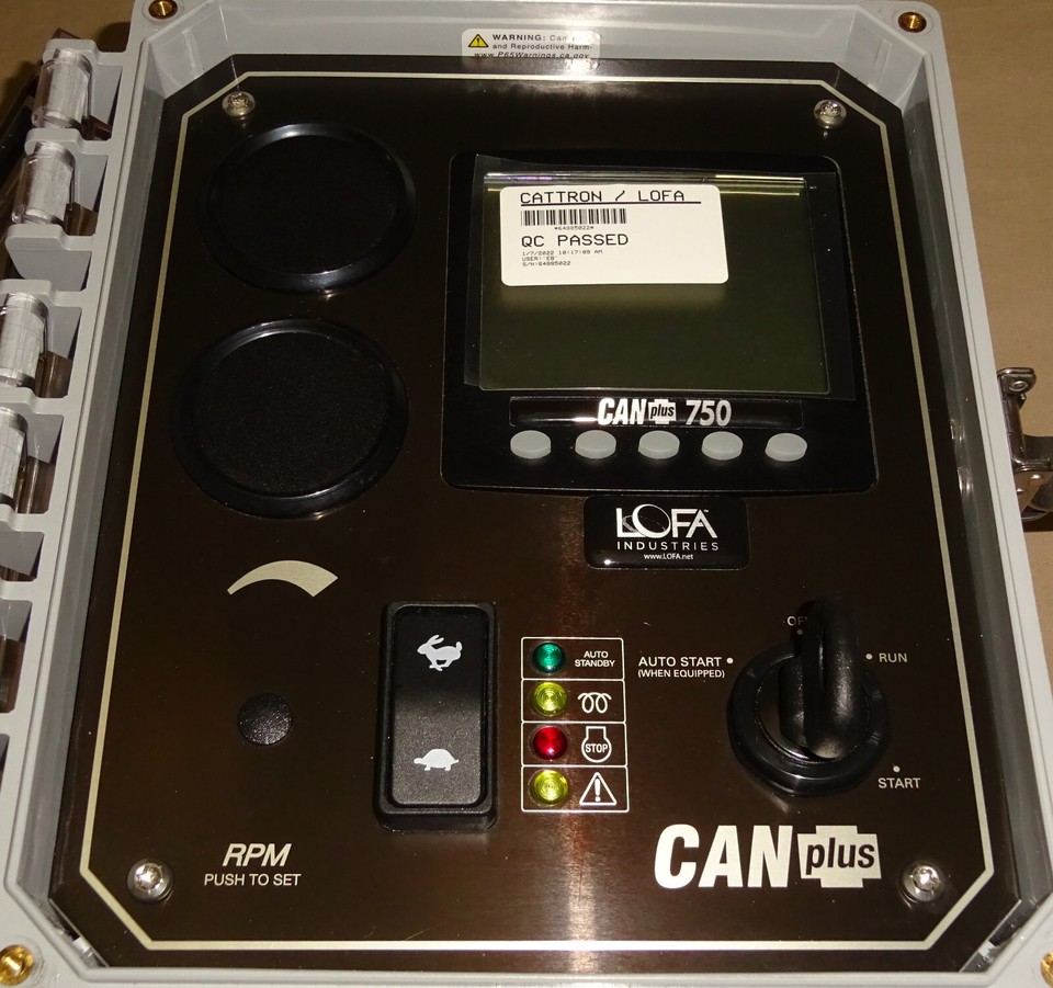 Cattron Lofa CP750G2R Engine Control Panel CAN Plus 750 CP750 NEW | eBay