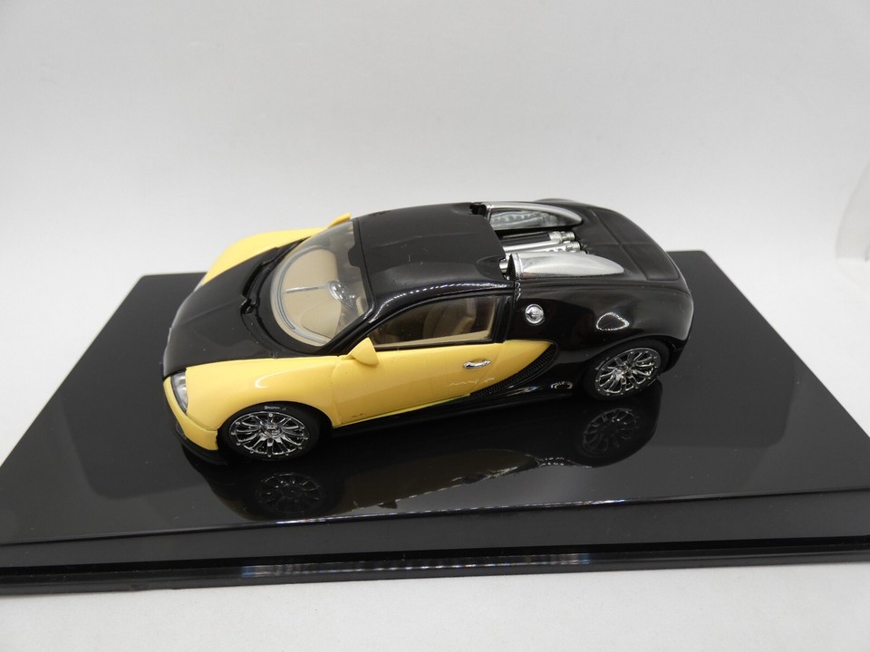 Bugatti EB 16.4 Veyron Show Car Yellow And Black 1/43 Autoart | eBay